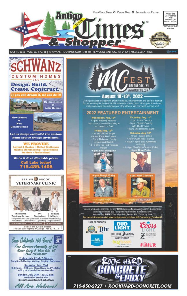 Antigo Times/Shopper – Shop MMC LOCAL!